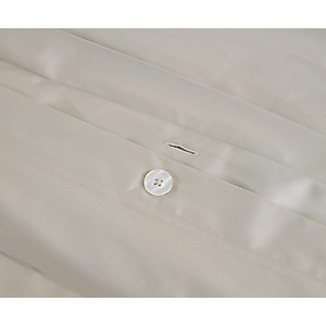 CASA BOLAJ DESIGNED TO DREAM Casabolaj Duvet Cover Set 3PCS Cotton Yarn Dyed Jacquard Navy Stripe (Queen, Duvet Cover Set)