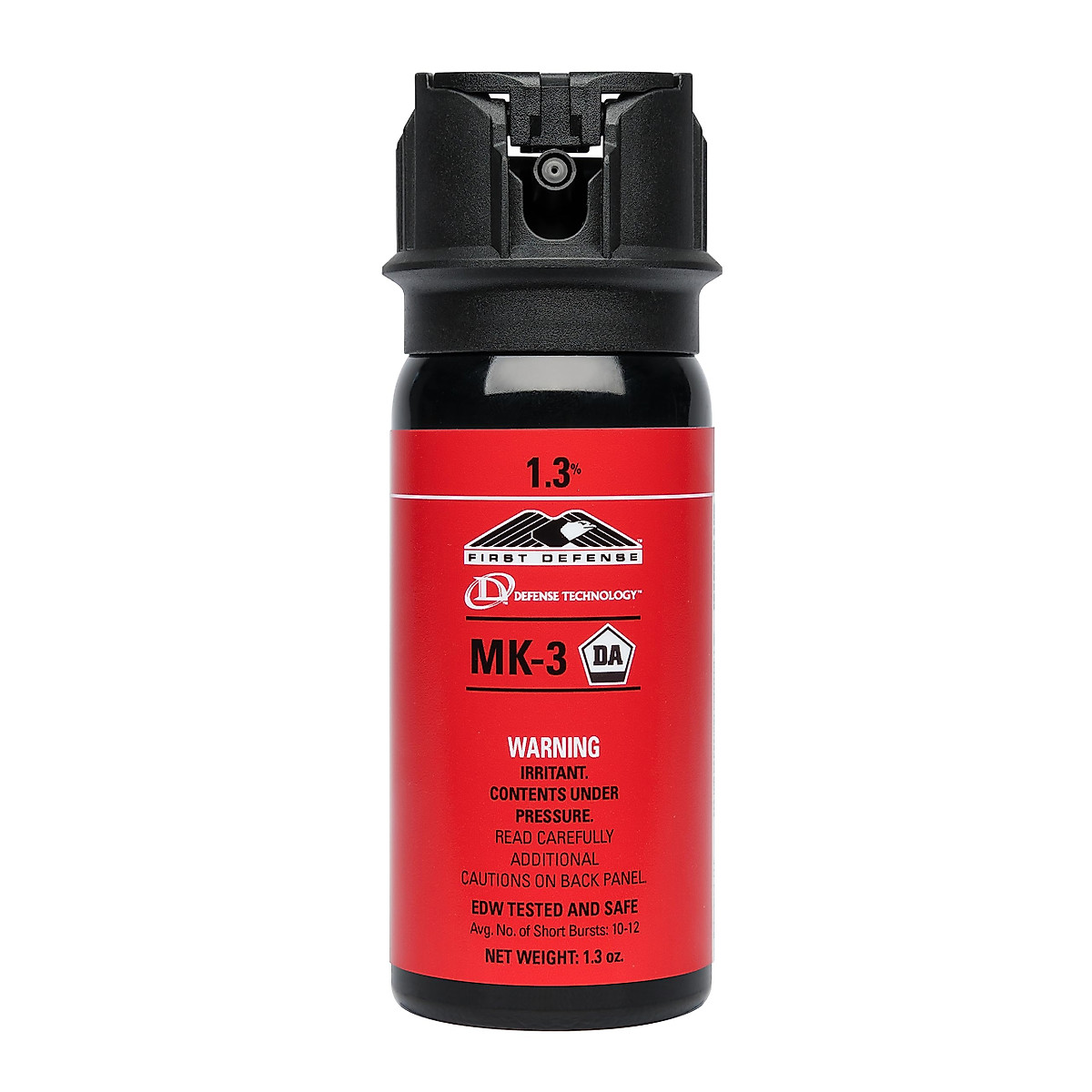 DEFENSE TECHNOLOGY First Defense OC Foam MK-3 1.3% Solution Red Band Pepper Spray (1.47-Ounce)