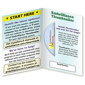 Embrilliance Thumbnailer, Embroidery Software for Mac & PC