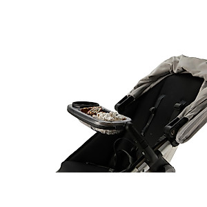 Snack Tray Compatible with Uppababy Vista V2, Vista, Cruz, Cruz V2, RumbleSeat, RumbleSeat V2, Updated Snack Tray with 2 Large Snack compartments and Round Cup Holder, Folds with Stroller