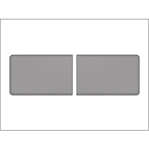 WeatherTech ComfortMat Connect, 24 by 36 Inches Anti-Fatigue End Mats, Carbon Fiber Pattern, Grey - Set of 2