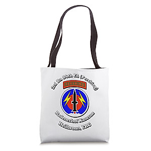 3/84th FA w Pershing - Badenerhof Kaserne & Heilbronn print Tote Bag