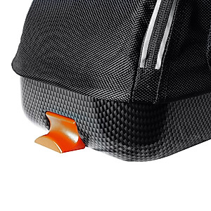 Ibera Bike Trunk Bag - PakRak Clip-On Quick-Release Bicycle Commuter Bag