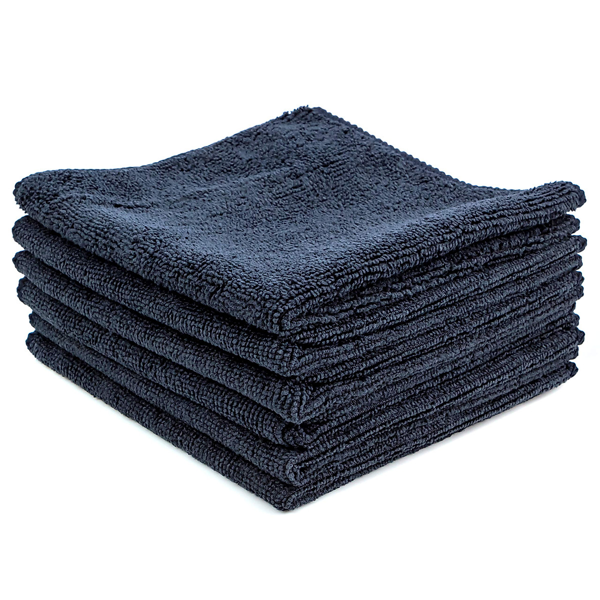 Dry Rite Best Magic Microfiber Cloth - Professional Series Cleaning Towels for Kitchen, Bath, Auto Detailing, TV, Glass, Mirrors - No Scratch, Lint and Streak Free. Use Wet/Dry 12"x12" 1 Dozen
