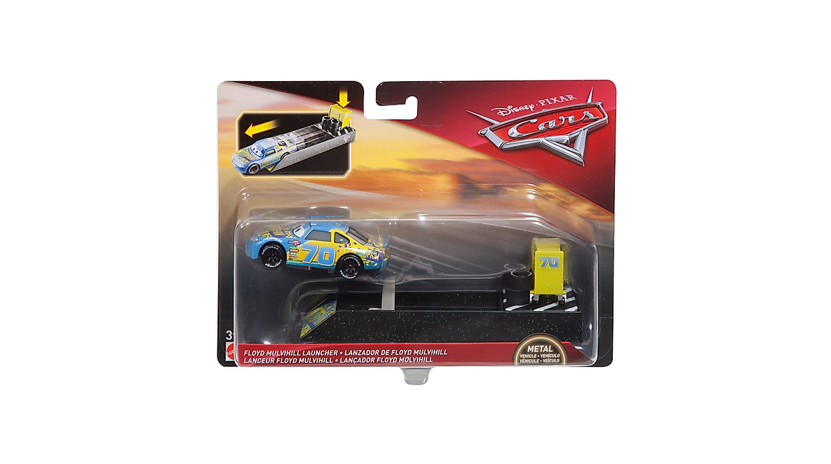 Disney Pixar Cars Floyd Mulvihill Launcher - Speed to Adventure!