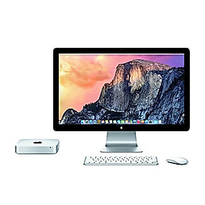 Apple Mac mini, 2.6GHz Intel Core i5 Dual Core, 8GB RAM, 1TB HDD, Mac OS, Silver, MGEN2LL/A (Newest Version) (Renewed)
