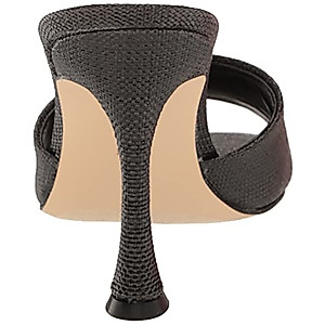 Calvin Klein Women's Bradon Heeled Sandal, Black 001, 9