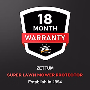Zettum Zero Turn Mower Cover - Zero-Turn Lawn Mower Covers Waterproof & Heavy Duty, 600D Outdoor Universal Fit Mower Cover with Storage Bag for Greenworks, EGO, Craftsman, Husqvarna, Honda and More
