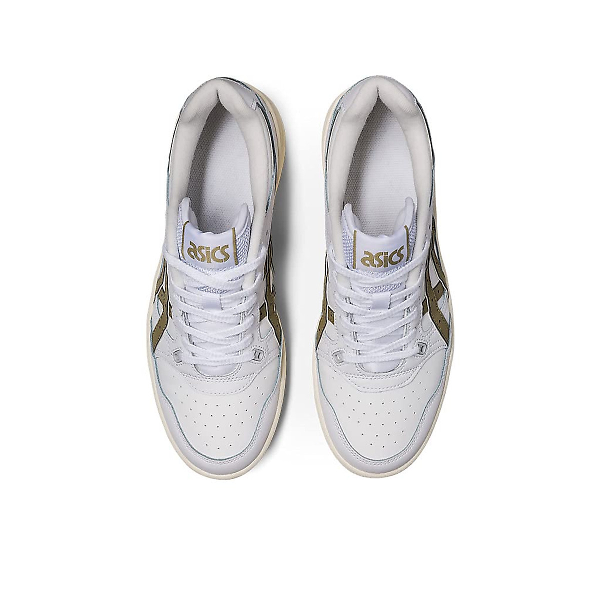 ASICS Unisex EX89 Sportstyle Shoes, 13, White/Safari Khaki