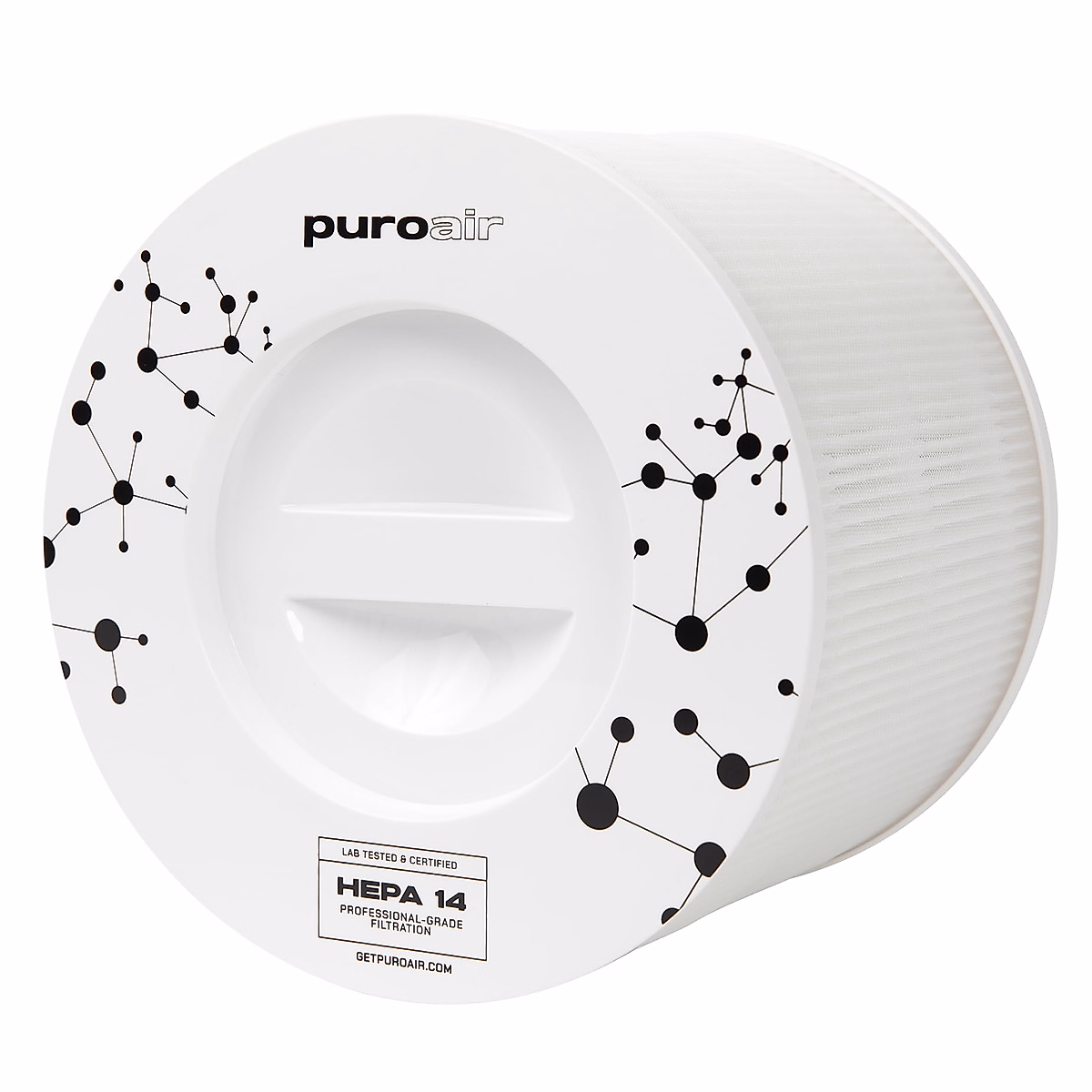 Genuine PuroAir 240 Replacement Filter HEPA 14 - Replacement HEPA 14 Filter for PuroAir 240 Purifier - Captures up to 99.99% of Pollen, Smoke, Pollen, Dust, VOCs and Common Pollutants