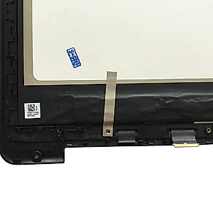 JYLTK New Genuine 11.6" HD (1366x768) LCD Screen LED Display + Touch Digitizer + Bezel Frame Assembly for Asus Transformer Book TP200 TP200S