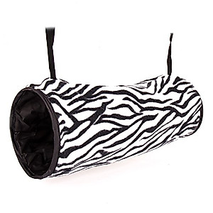 Ware Manufacturing Crinkle Hang-N-Tunnel Sleeper for Small Animals - Colors May Vary, 17 Inches