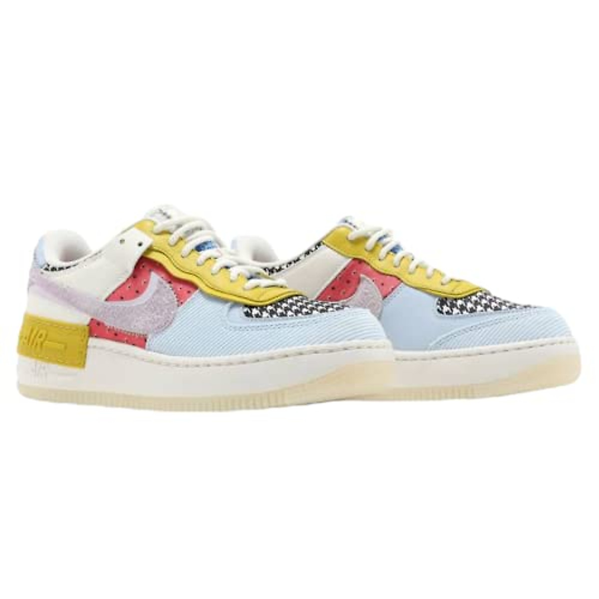 Nike Women Air Force 1 Shadow (DM8076-100) (Women DM8076-100, Numeric_6)