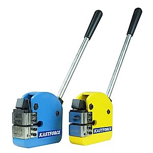 KASTFORCE KF5005 Metal Shrinker and Stretcher Combo Pack with 2.5 inch /63mm Throat Capacity Shrinker Machine Stretcher Machine Metal Forming Machine