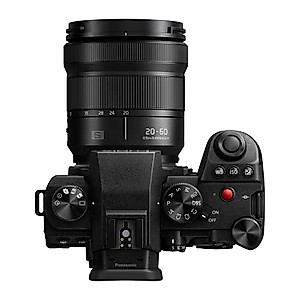 Panasonic LUMIX S5II Mirrorless Camera, 24.2MP Full Frame with Phase Hybrid AF, New Active I.S. Technology, Unlimited 4:2:2 10-bit Recording with 20-60mm F3.5-5.6 L Mount Lens - DC-S5M2KK (Renewed)