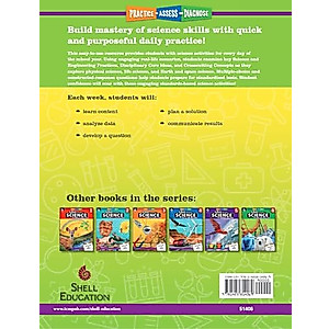 180 Days™: Science, Earth and Space Science for Kindergarten Practice Workbook for Classroom and Home, Cool and Fun Practice Created by Teachers (180 Days of Practice)
