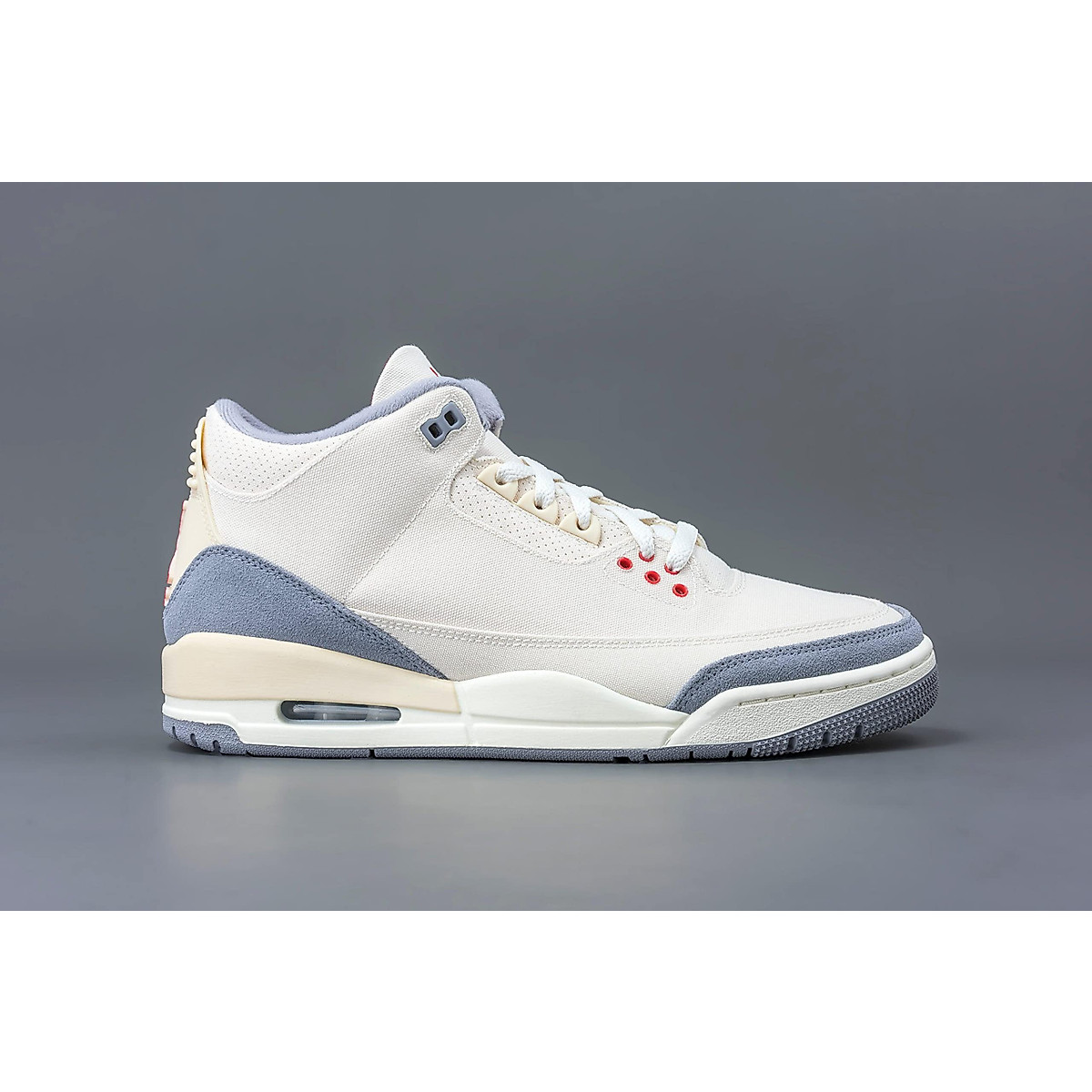 Jordan Mens Air 3 DH7139 100 Muslin - Size 11