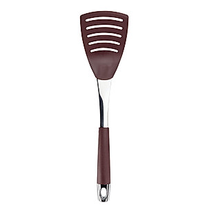 Circulon Harmony Utensil Kitchen Cooking Tools Set, 5 Piece, Merlot Red,47523