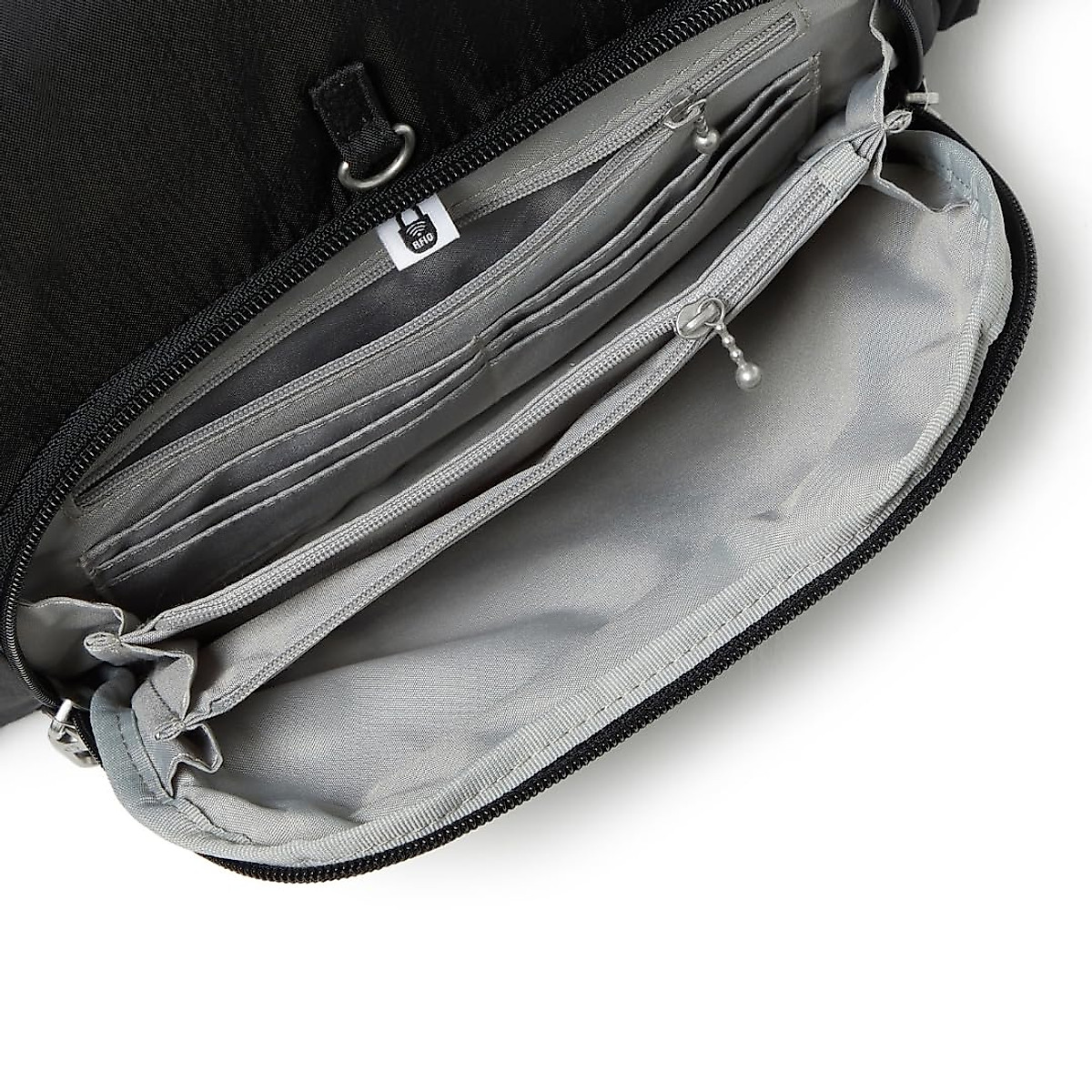 Baggallini womens Securtex® Anti-theft Vacation Backpack, Black, One Size US