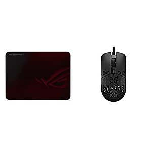 ASUS TUF Gaming M4 Air Lightweight Gaming Mouse & ASUS ROG Scabbard II Gaming Mouse Pad
