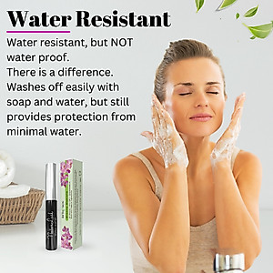 Fifth & Skin NATURLASH Natural Mascara (BLACK) - Hypoallergenic Mascara for Sensitive Eyes – Vegan & Cruelty Free Mascara – Gluten Free - Paraben Free - Nourish, Lengthen & Thicken