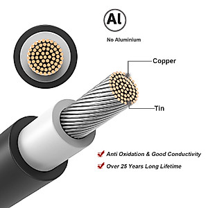 Bundle | Kohree 30 Feet 10AWG Solar Extension Cable with Kohree Solar Crimping Tool Kit for 2.5/4/6mm² Solar PV Wire