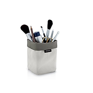 Blomus Reversible Storage Basket-Sand-Anthracite-Lg