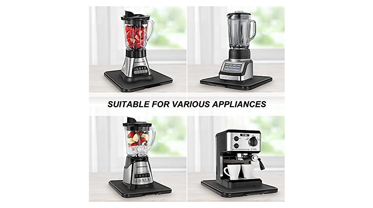 Heavy Appliance Sliding Tray - Easy Roll Kitchen Caddy