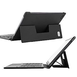 Dragon Touch Docking Keyboard Case for Notepad 102 10-Inch Tablet, 80 Keys, 5 Pin Connection Keyboard Tablet Case, Foldable, not Include Tablet