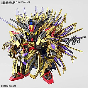 SDW HEROES Unbreakable Strike Freedom Gundam Color Coded Plastic Model