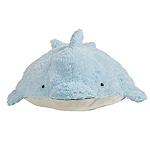 Pillow Pets Originals Squeaky Dolphin 18" Stuffed Animal Plush Toy