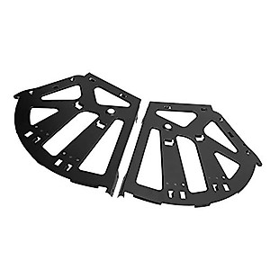 Tiiyee Shoes Cabinet Hinge, Cold Rolled Steel 3 Layers Shoe Drawer Flip Rack Accessory Shoe Cabinet Flip Frame Shoe Cabinet Dump Rack Cabinet Flip Rack for Home Shoe Rack Accessories Black