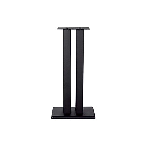 Monolith 28 Inch Speaker Stand (Each) - Supports 100 lbs, Adjustable Spikes, Compatible with Bose, Polk, Sony, Yamaha, Pioneer and Others, Black