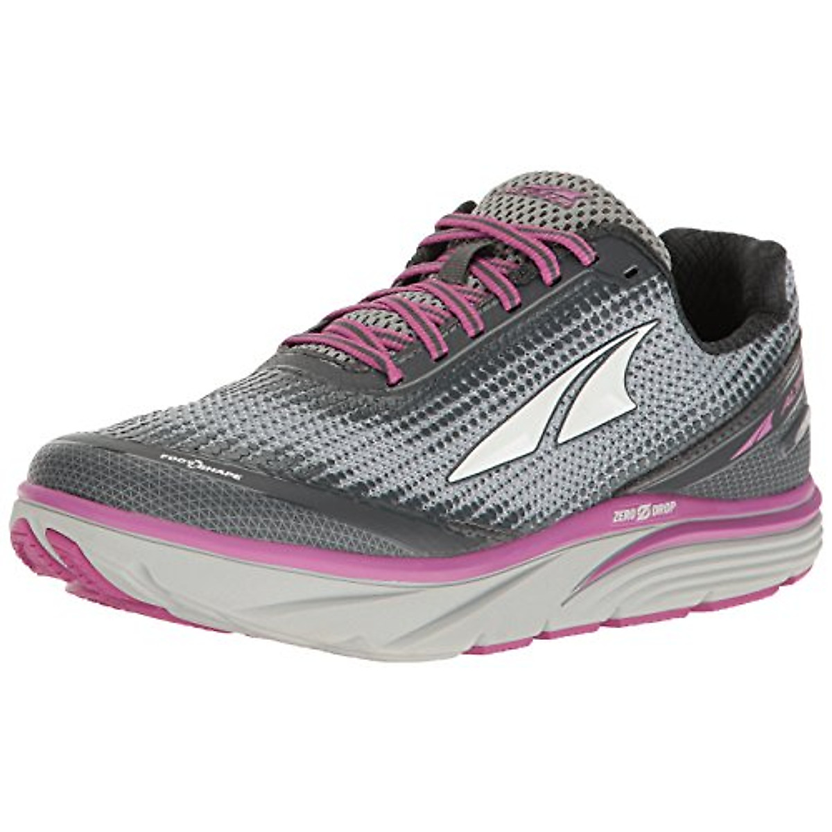 ALTRA Women's Torin 3 Running Shoe, Gray/Pink, 6 B US