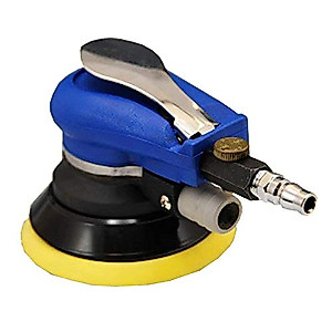 Sutekus 5" Random Orbital Sander Air sander Dual Action Pneumatic Sander Polisher Palm Sander Air Tools