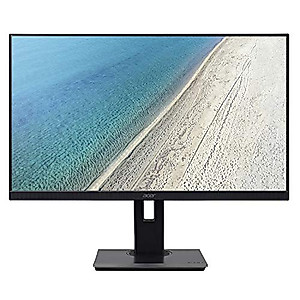 Acer B227Q bmiprx 21.5" Full HD (1920 x 1080) IPS Frameless ErgoStand Professional Monitor (Display, HDMI, VGA Ports)