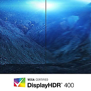 Acer Predator XB273K Sbmiprzx 27" UHD (3840 x 2160) IPS NVIDIA G-SYNC Monitor, VESA Certified DisplayHDR 400, Quantum Dot, 144Hz, 4ms, DCI-P3, Delta E<2 (1 x Display Port & 1 x HDMI Port),Black