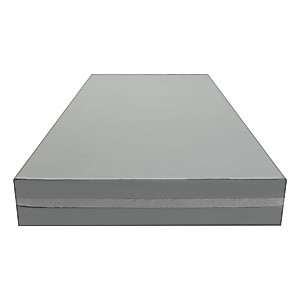 NAMC Bariatric Water Resistant/Incontinence Mattress with Durable Vinyl Cover - Twin Grey