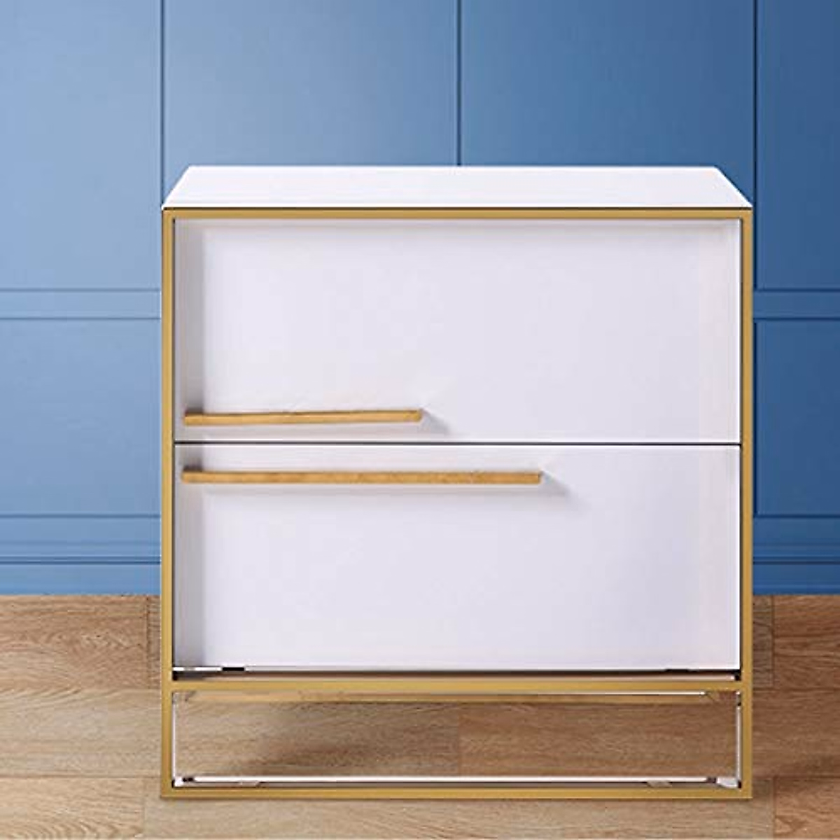 WALNUTA Noche Luz Contratado Post-Metal Moderno De Lujo Armario Tienda Arca De Contenido ES Simple Pequeño Dormitorio Gabinete