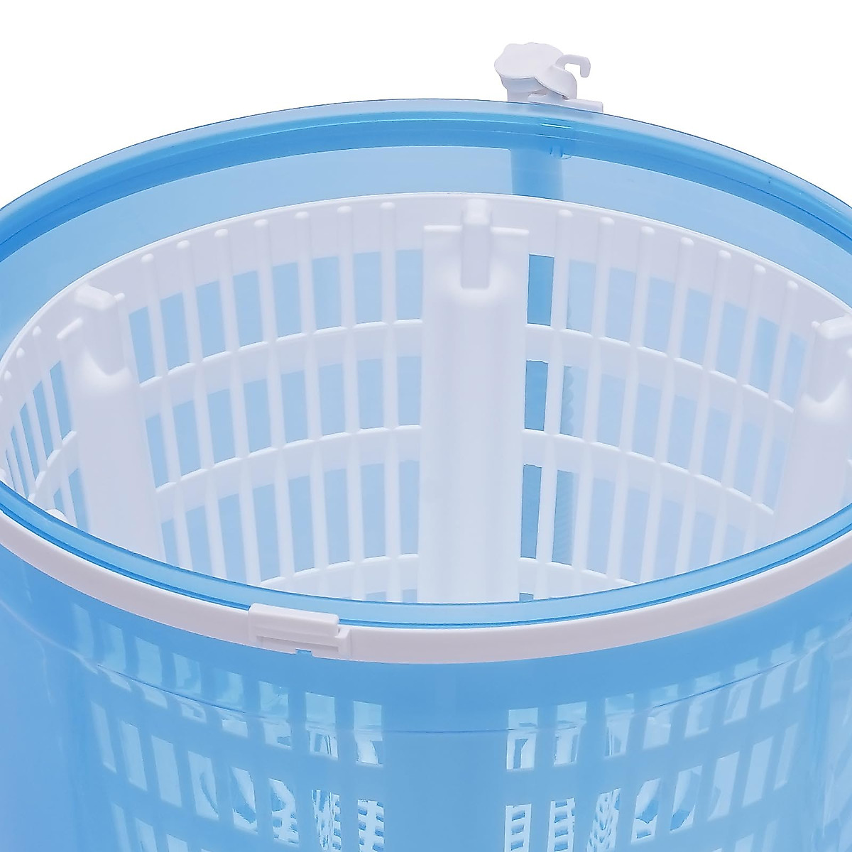 Mini Spin Dryer & Manual Washing Machine,2 in 1 Non-Electric Clothes Spin Dryer,Traveling Manual Outdoor Washer Spin Dryer