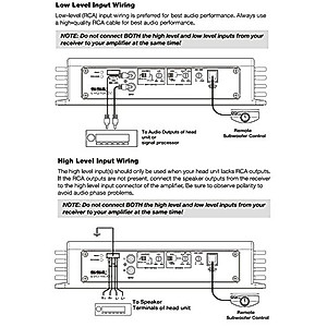 Sound Storm EVO1500.1 EVO 1500 Watt, 2 Ohm Stable Class A/B, Monoblock, MOSFET Car Amplifier with Remote Subwoofer Control