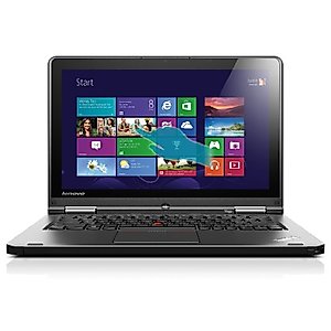 Lenovo ThinkPad Yoga 20CD00BAUS 12.5-Inch Convertible 2 in 1 Touchscreen Ultrabook (1.6 GHz Intel Core i5-4200U Processor, 4GB DDR3, 500GB HDD, 16GB SSD, Windows 8.1) Grey
