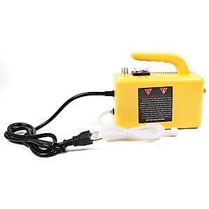 1700W High Temperature Pressurized Steam Cleaner Multi-Purpose Hand-held Portable Steam Cleaning Machine Powerful Steam Tool for Most Floors/Counters//Windows/Autos(110V, Yellow)