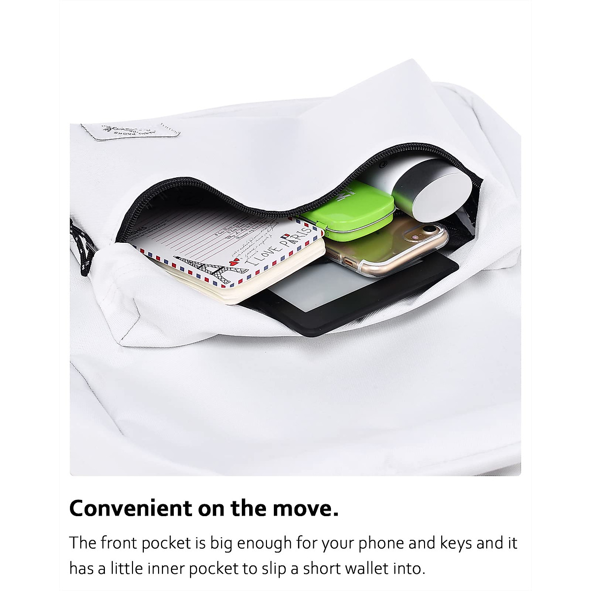 HotStyle SIMPLAY Classic School Backpack Bookbag, Black