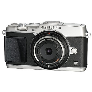 OLYMPUS Micro Four Thirds PEN E-P5 Silver E-P5 BODY SLV - International Version (No Warranty)