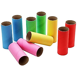Colored Paper Rolls - Assorted Colors - 24 Pieces