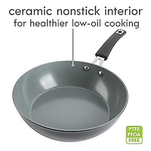 Kenmore Arlington 8" Aluminum Fry Pan - Black Diamond