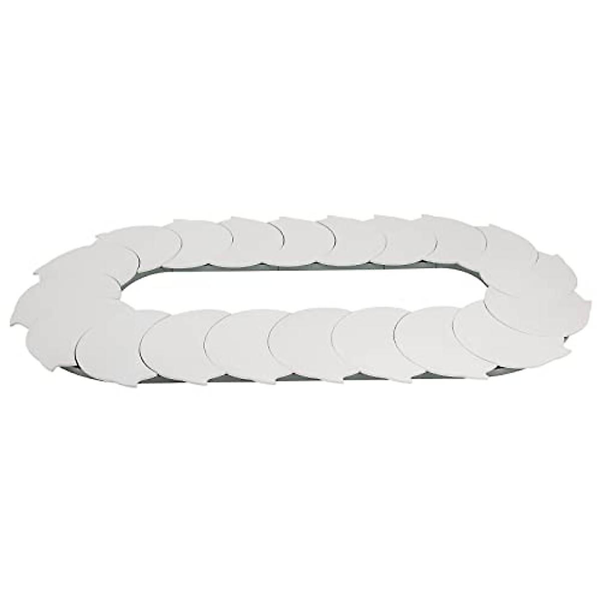 Rotating Food Turntable 3.28ft Adjustable Dining Table 360° Manual Swivel Food Serving Train Dining Table Turntable for Dining Room Party