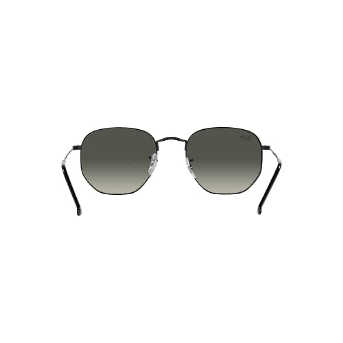 Ray-Ban RB3548 Hexagonal Sunglasses, Black/Grey Gradient, 54 mm