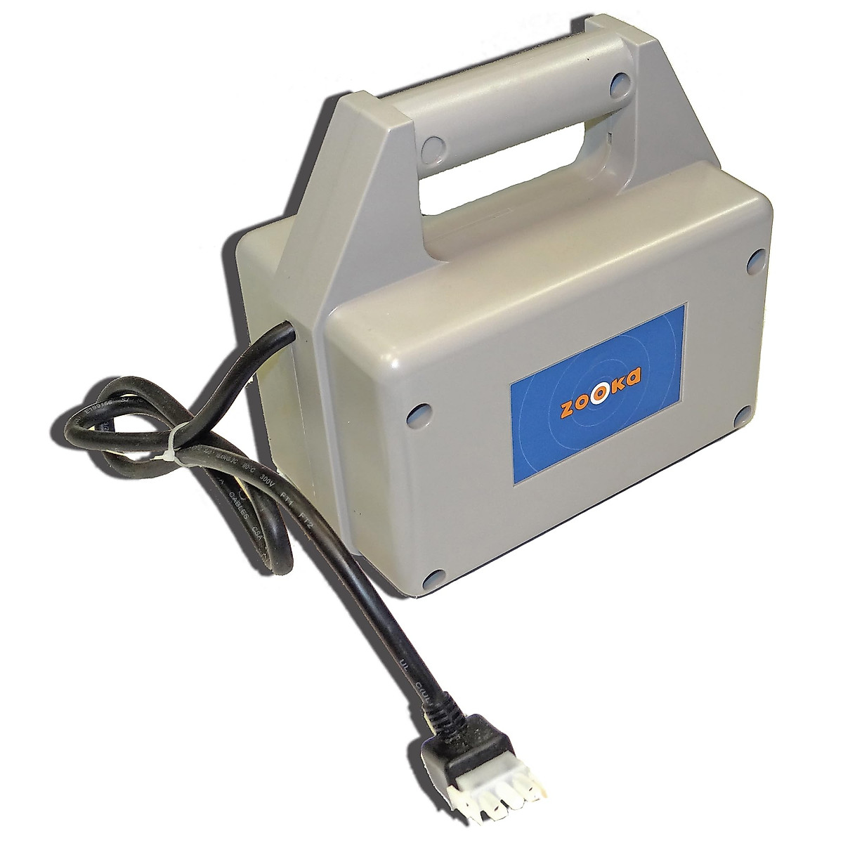 Zooka EB-1 External Battery - External Battery Set 720 740 Baseball Pitching Machines - Doubles Pitches on Baseball Pitching Machine - External Battery Pitching Machine